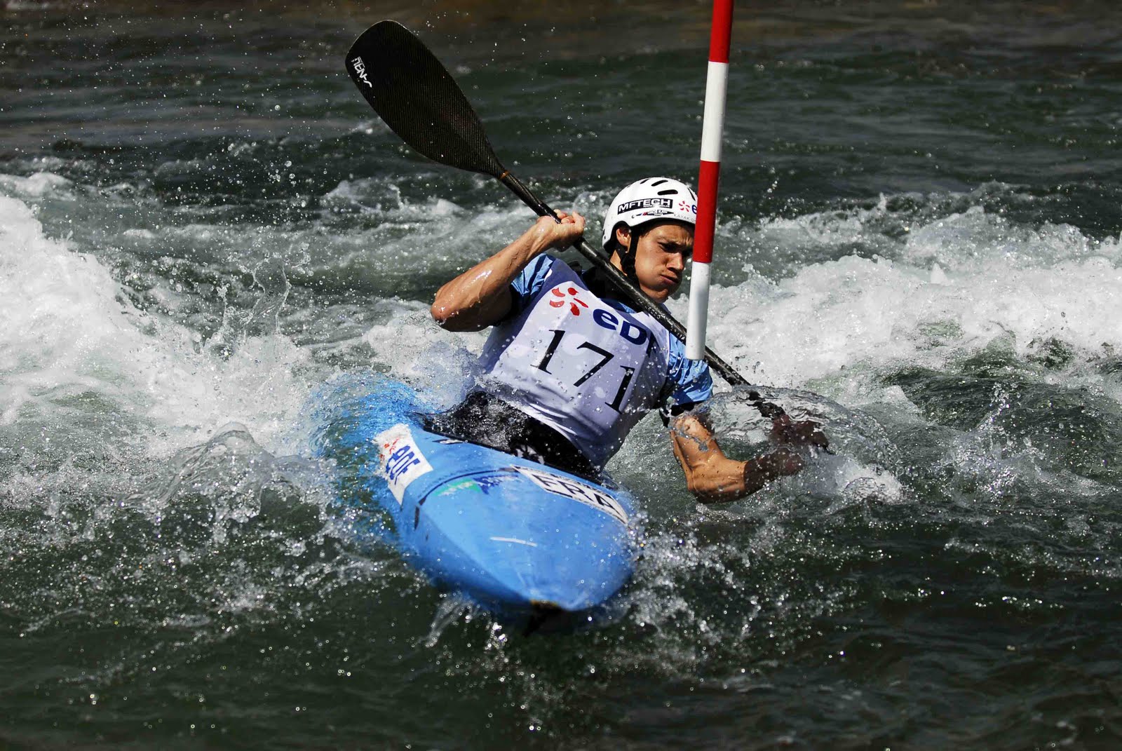 Valentin Grollemund - Kayakiste pro: Stage ligue Midi-Pyrénées à Millau.