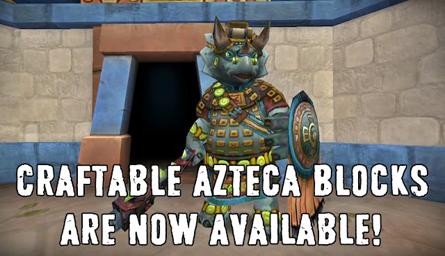 Stars of the Spiral: Craftable Azteca Blocks Are Now Available!