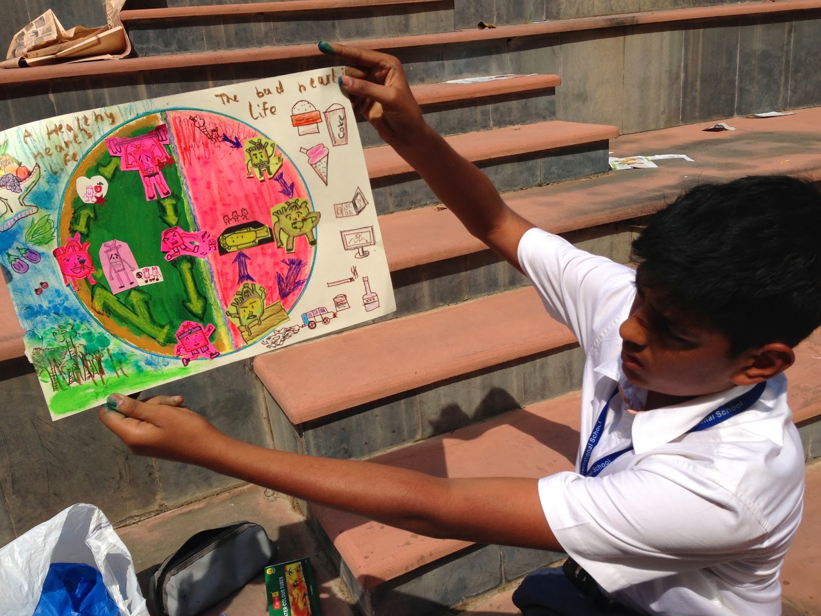 Oakridge International School, Newton Campus: Inter House Art Competition