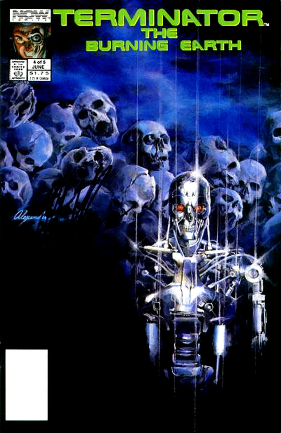 Terminator "Tierra en llamas" de Alex Ross ~ xonxoworld