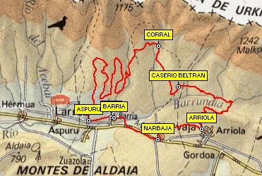 POR ALAVA Y MAS: MARCHA SAN BERNARDO ( BARRIA (ALAVA ))