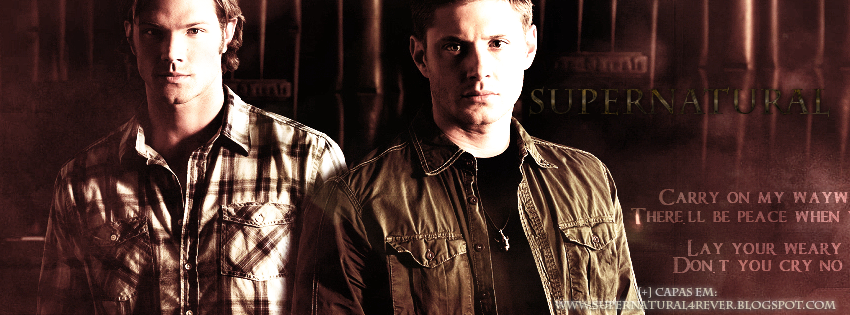 Supernatural Forever OFICIAL : Capas de Supernatural para Facebook ...