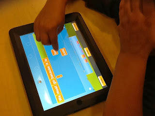 iPads In Learning: sentences- with the Sight Word Sentence Builder iPad app