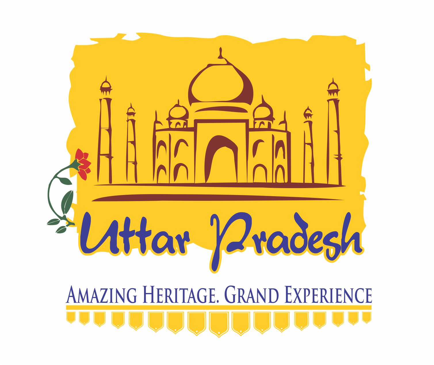 DESH RAJ: UP Tourism Logo