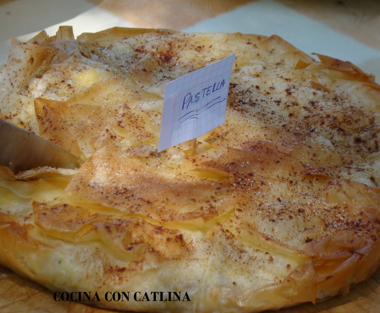 COCINA CON CATALINA: Pastella MoRuna