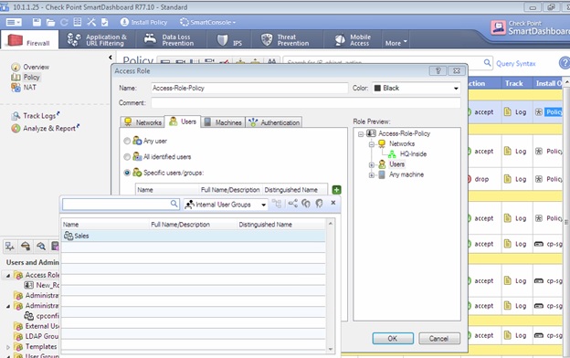 My Check Point CCSA Journal: Check Point Identity Awareness