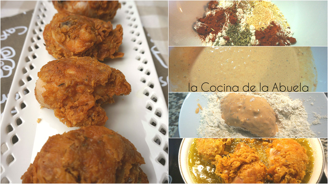 Pollo frito estilo Kentucky