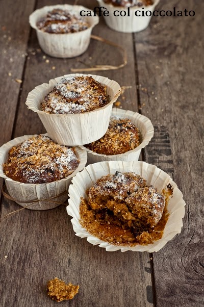 muffin alla segale... "leggeri", buoni!