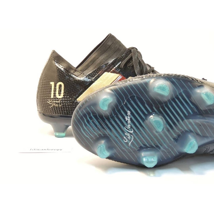 Messi Shows Off Custom Hand-Painted Adidas Nemeziz Boots - Footy Headlines