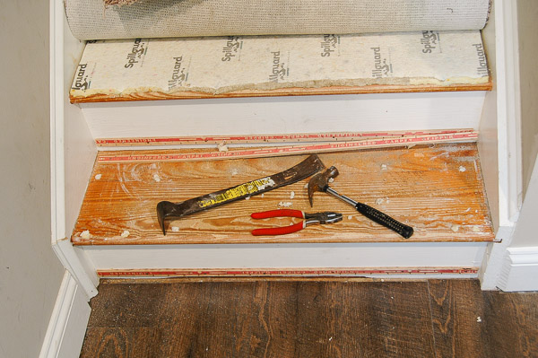 From Carpet to Hardwood: How to Easily Transform Your Stairs | Little ...