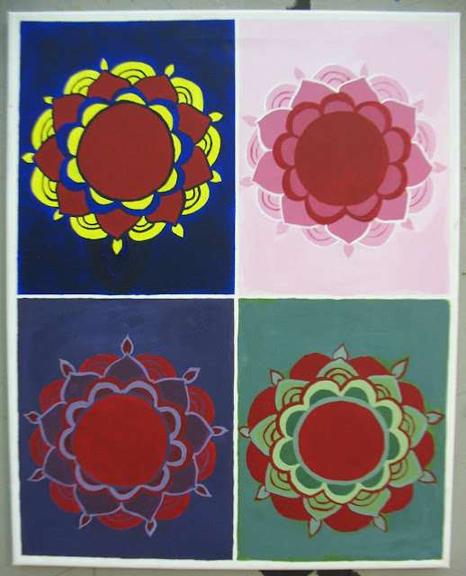 Introduction to Studio Art: Project 7: Color Scheme Painting