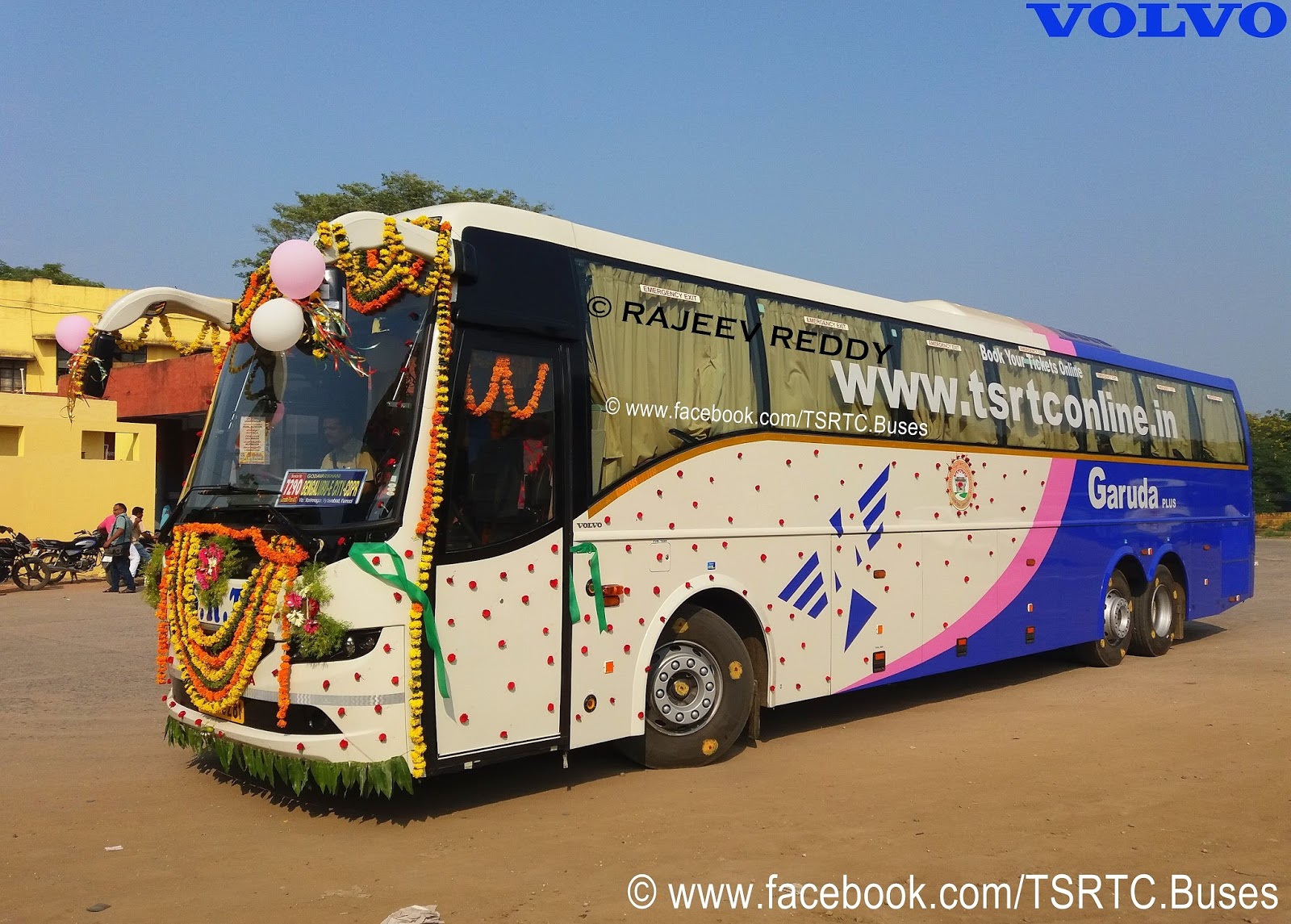 TSRTC GARUDA PLUS Buses VOLVO B9R I-Shift and Scania 13.7m