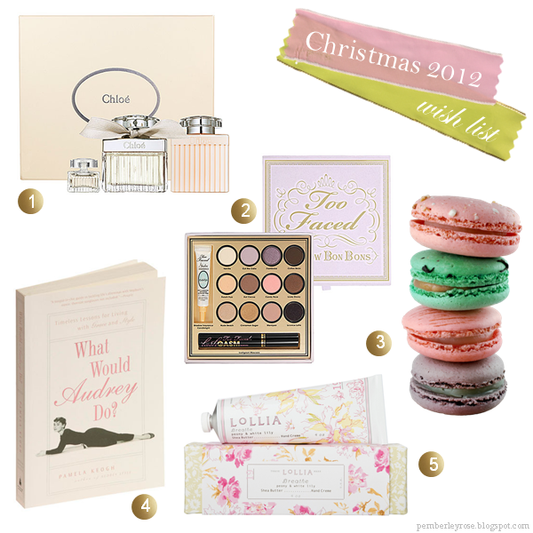 Pemberley Rose My Christmas Wish List