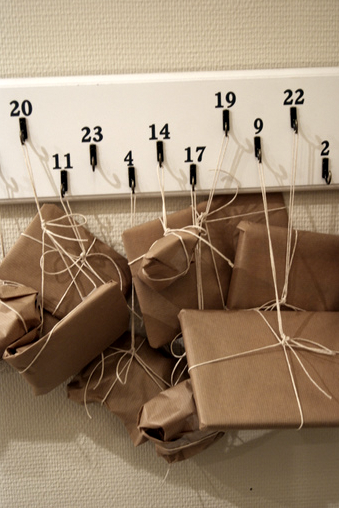 Pakkekalender; oppheng? Eller annen løsning? - Foreldreportalen