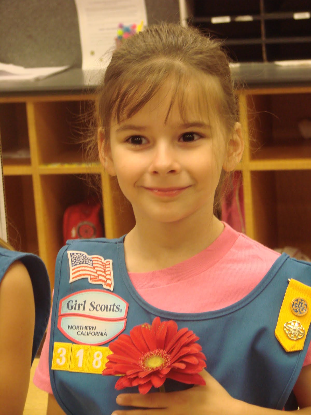 Six Girls' Mom: Daisy Scout Investiture Ceremony