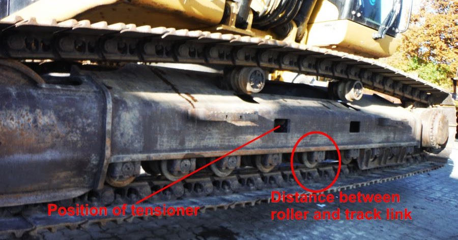 MEVAS Equipment Inspections: Tracked Excavator - Chain Tension Adjustment
