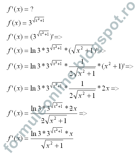Functii derivabile exercitiu rezolvat 43 - formuleonline