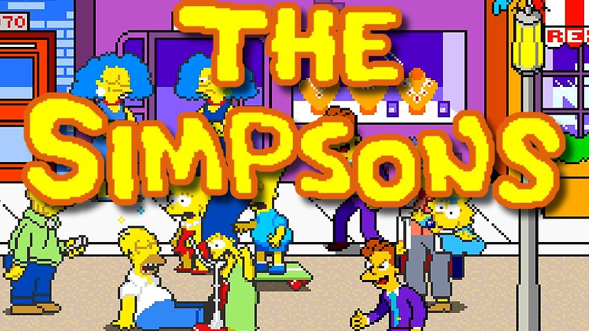 Ate bit world: The Simpsons Arcade Game Review and Personal Experience