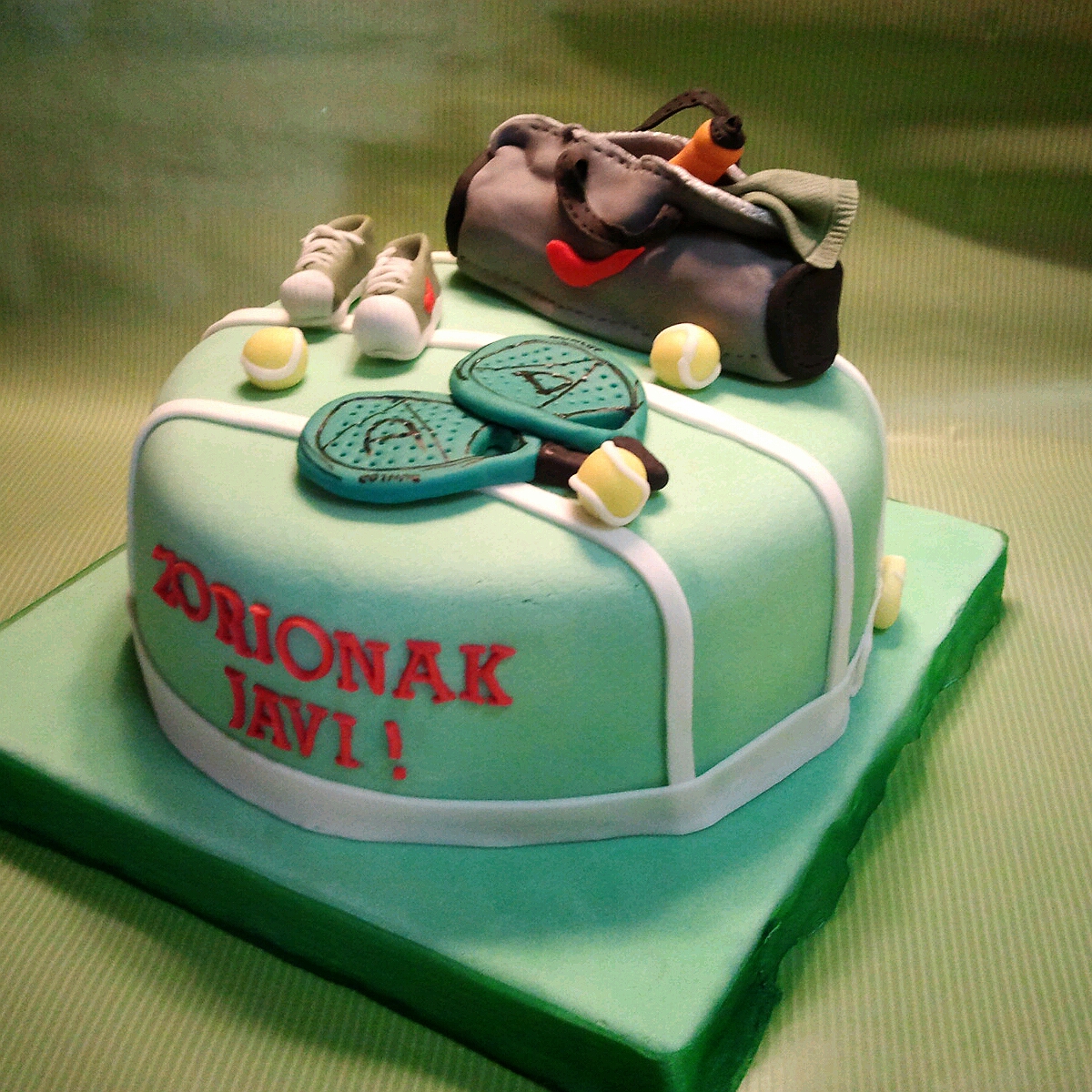 Cakes y mas: Tarta Padel