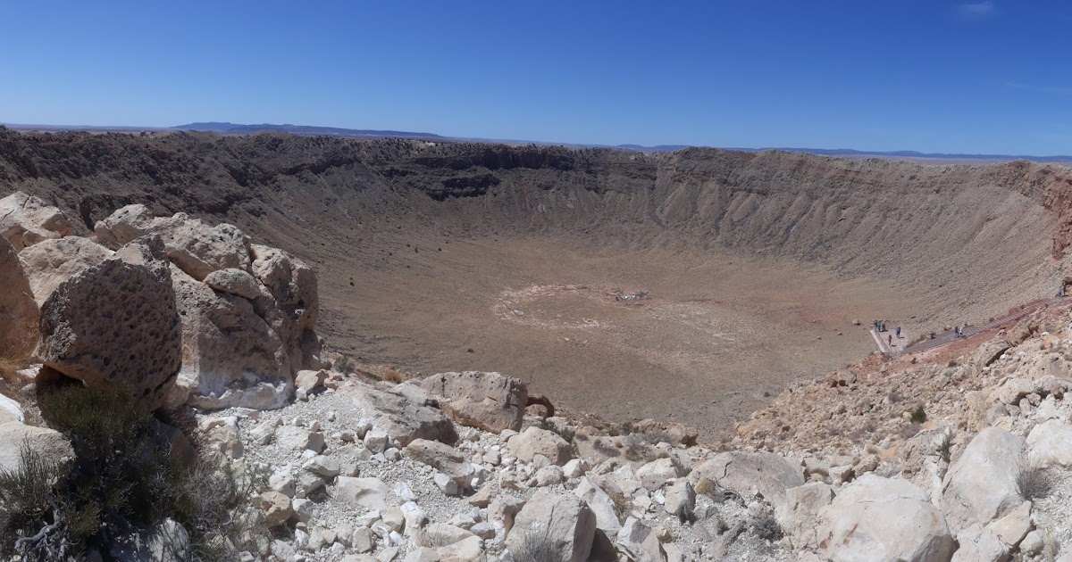 Stock Family Trip : Meteor crater, northern Arizona Stock Family Trip : Meteor crater, northern Arizona