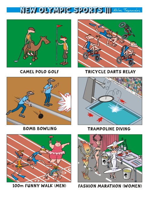 Kailoipalogion: Olympic Humor #3: New Olympic Sports