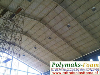 SPRAY POLYURETHANE FOAM: Polymaks-Foam, Insulasi Polyurethane peredam ...