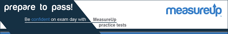Mindhub Blog: MeasureUp Practice Tests help you pass on the first try