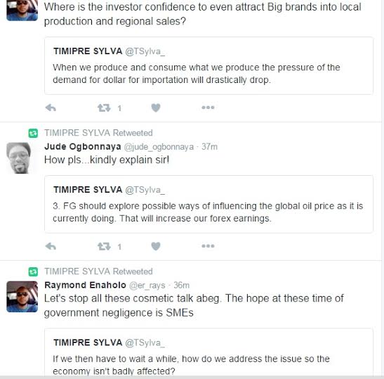 Timipre Sylva shares his thoughts on Naira devaluation and how to ...