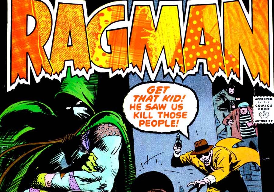 Ragman #3 - Joe Kubert art & cover - Pencil Ink