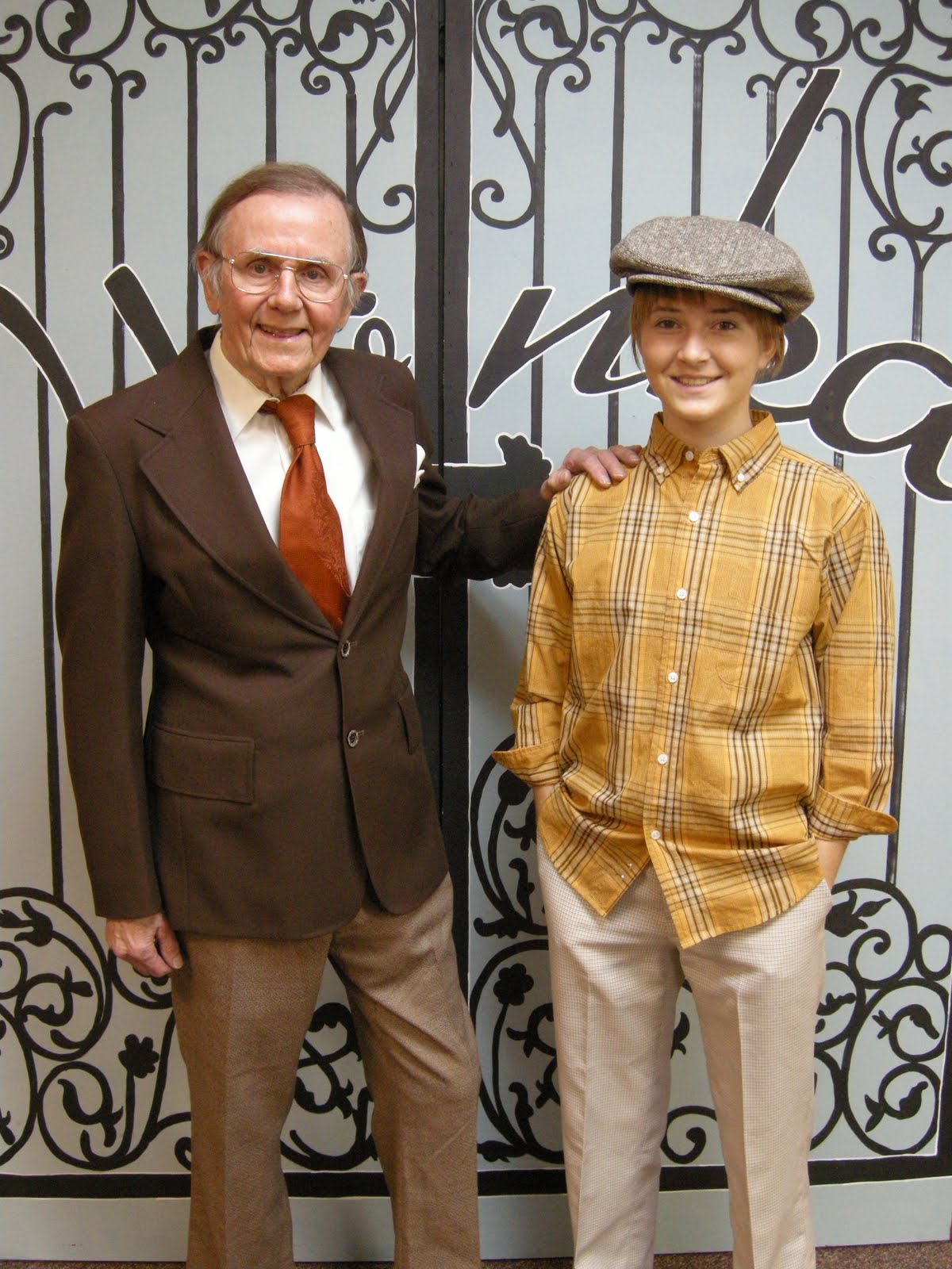 Crescent Players: Grandpa Joe and Charlie Bucket at the Wonka Factory