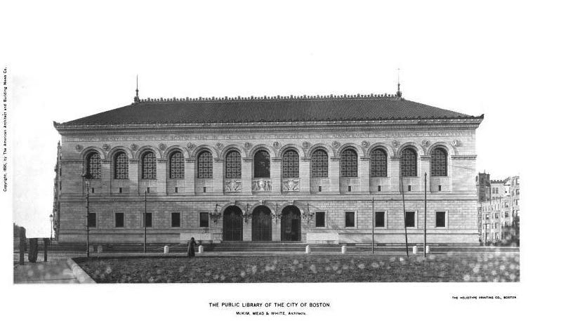 Beyond the Gilded Age: The Boston Public Library