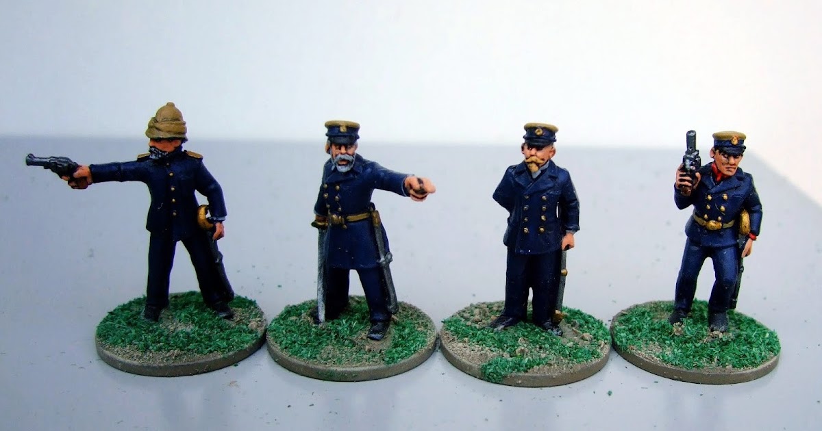 The Angry Lurker: My 28mm Victorian Sci-Fi British Naval Crew from.......