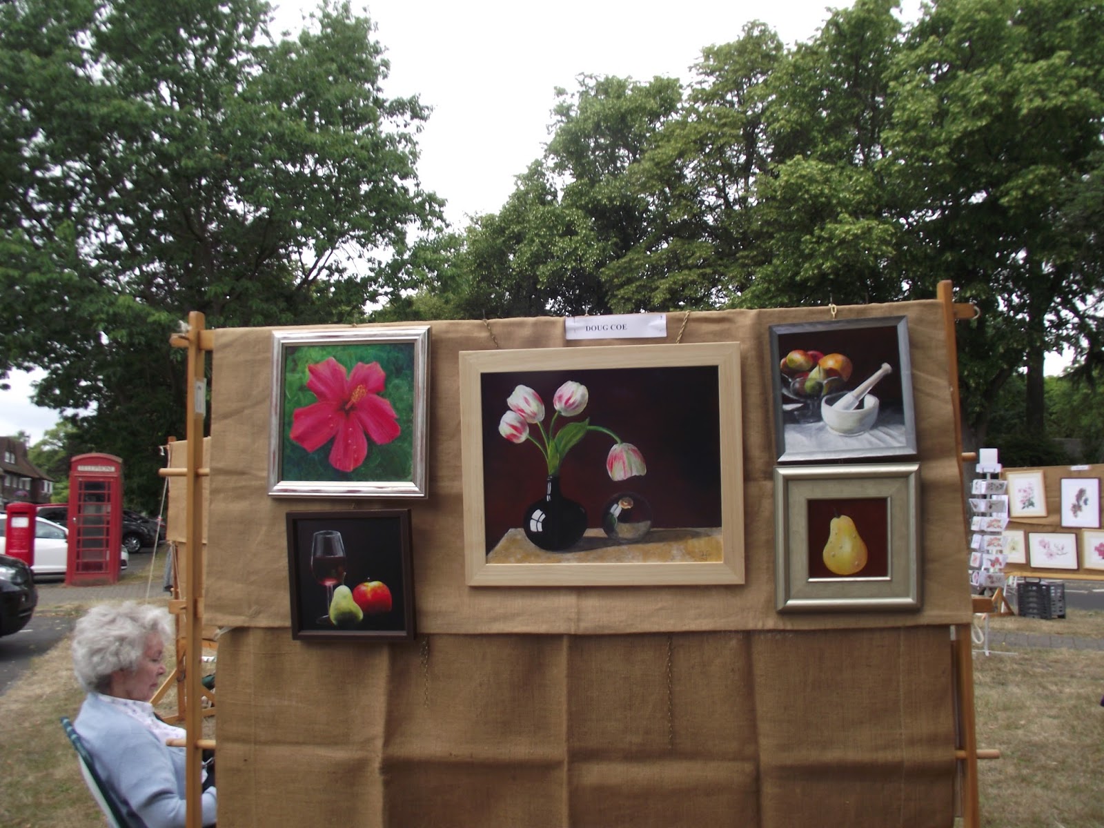 Virginia Water Art Society Diary: PAINTINGS BY DOUG COE SUMMER ...