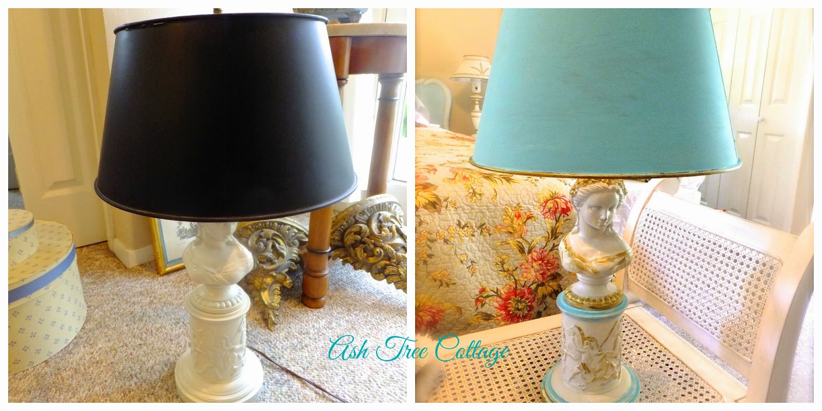 Ash Tree Cottage: A Before and After Lamp