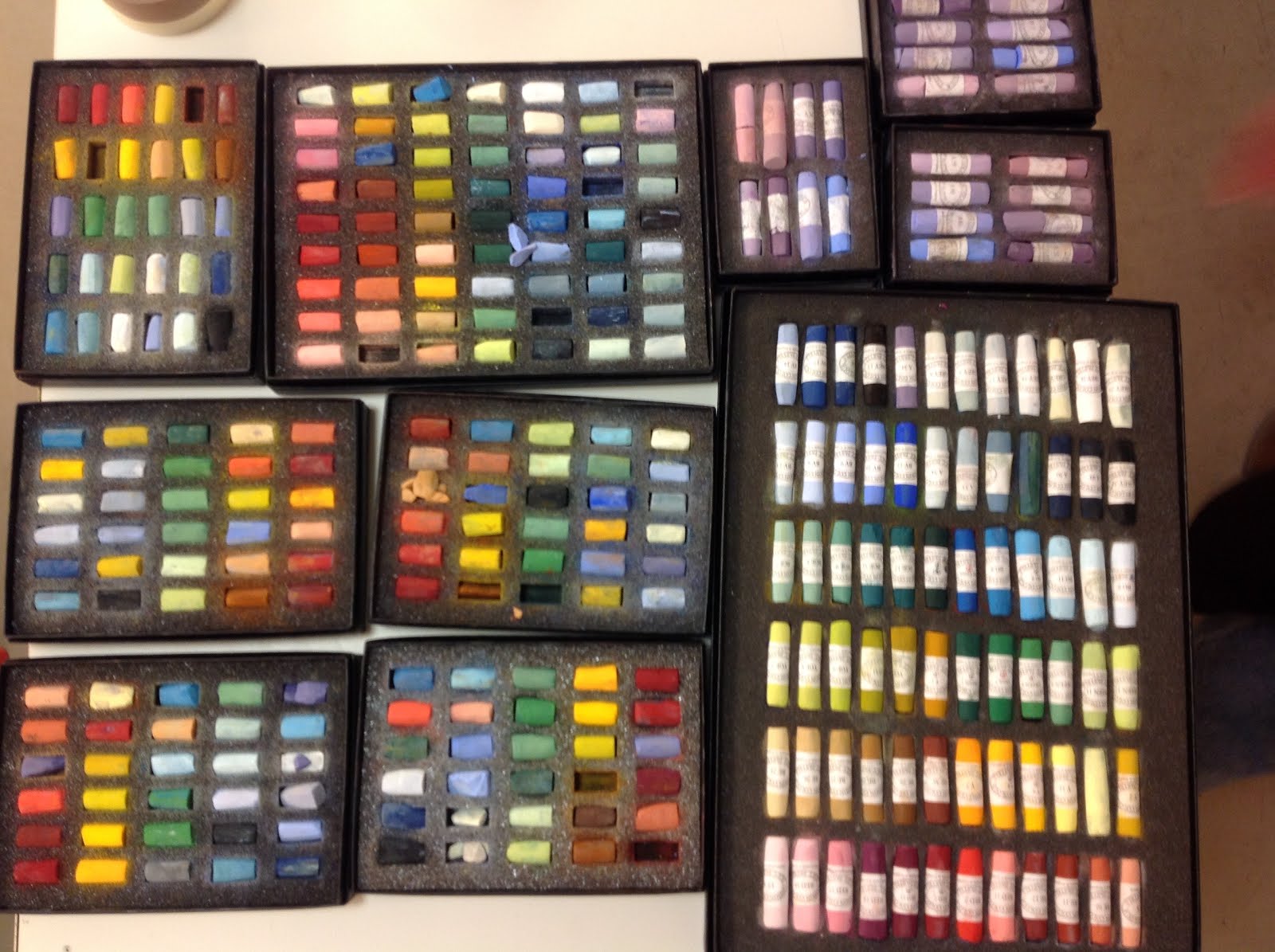 Creating vibrant pastel works: Paper, Pressure, Pastels- how to use layers.