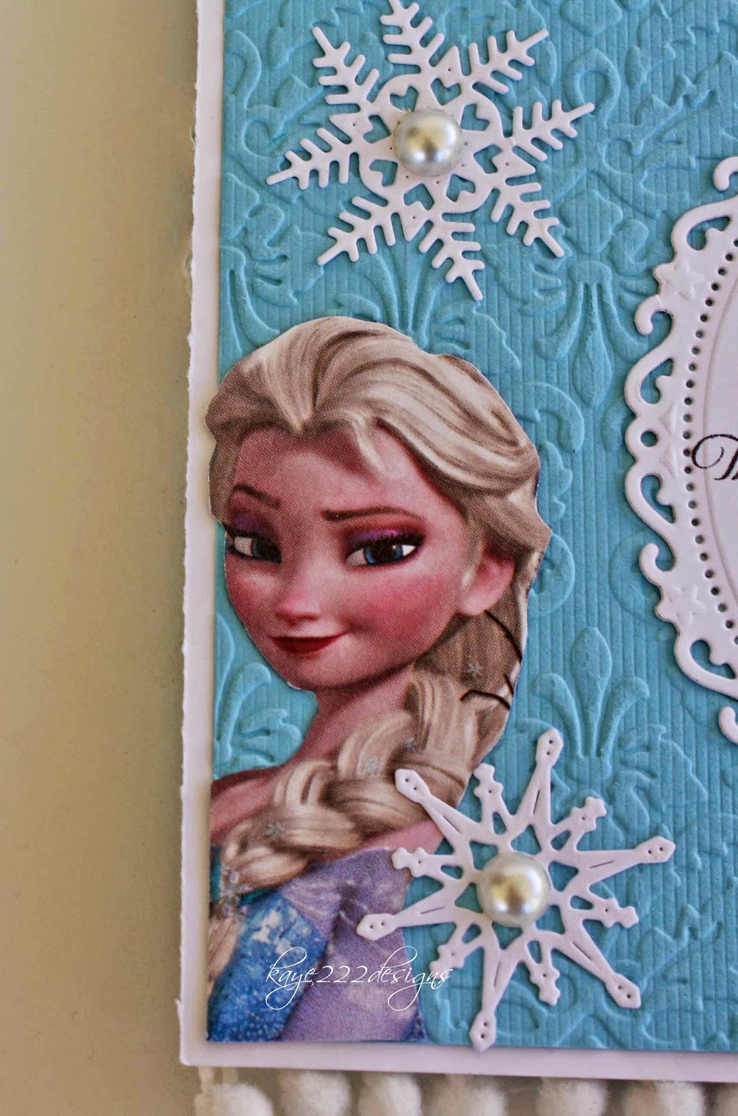 Beyond Beauty: Disney Elsa Birthday Card