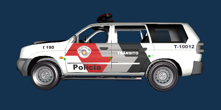 Equipe gaúcha: PAJERO HD PMESP CPTRAN