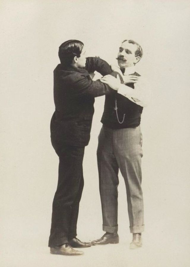 The Gentleman's Guide to Self-Defense Maneuvers, c.1895 ~ Vintage Everyday