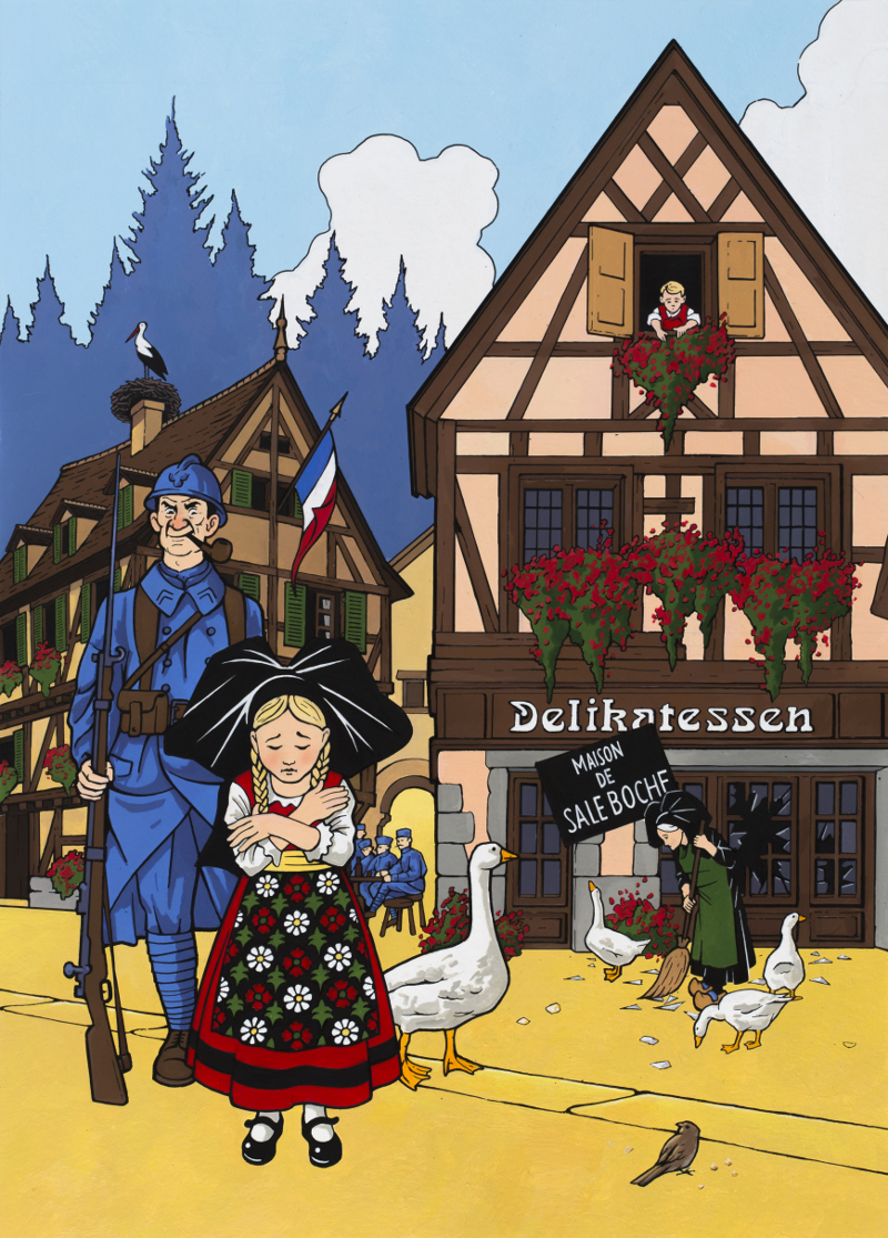 Le blog de Marc Mosnier, illustrateur: A la manière de... Hansi