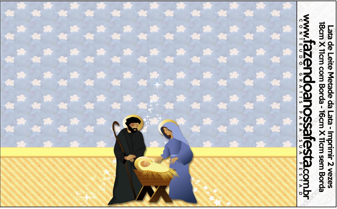 Pretty Nativity Scene: Free Printable Candy Bar Labels. - Oh My Fiesta ...