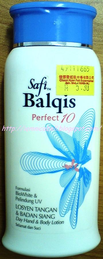 NicaBell's Beauty Blog: NicaBell Review: Safi Balqis Perfect 10 Hand ...