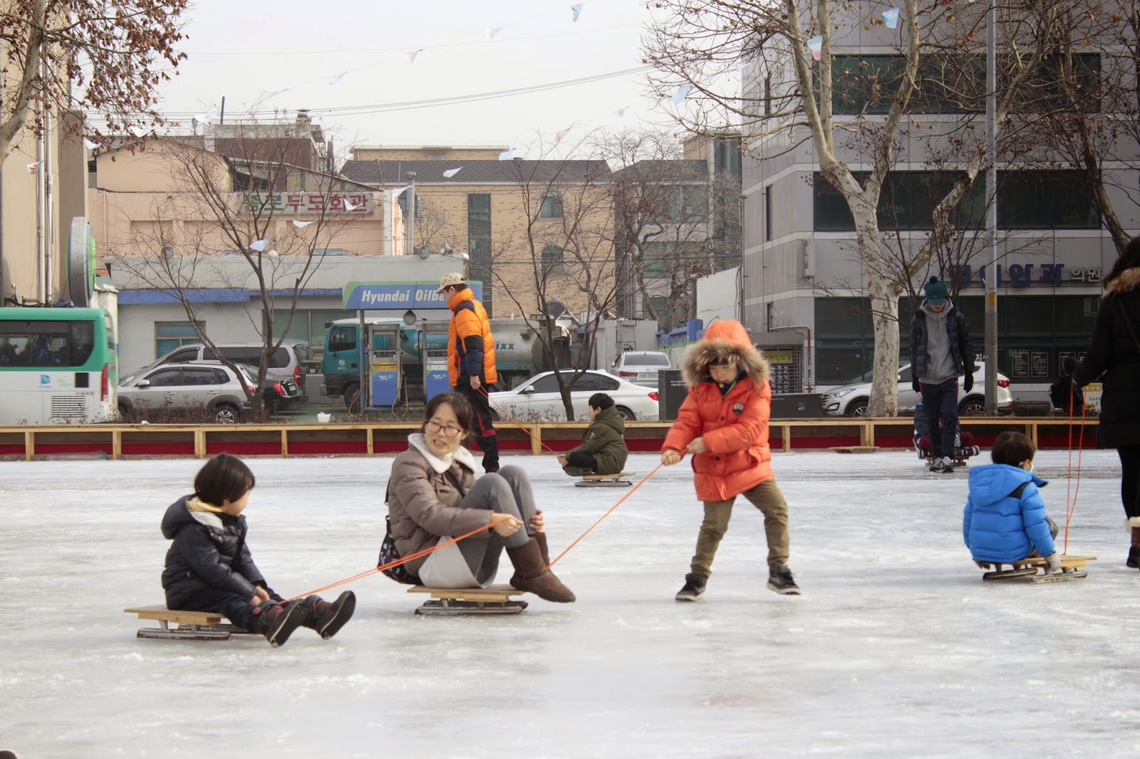 ‘The way of Enjoying the winter’ in Korea for the children-‘Ice ...