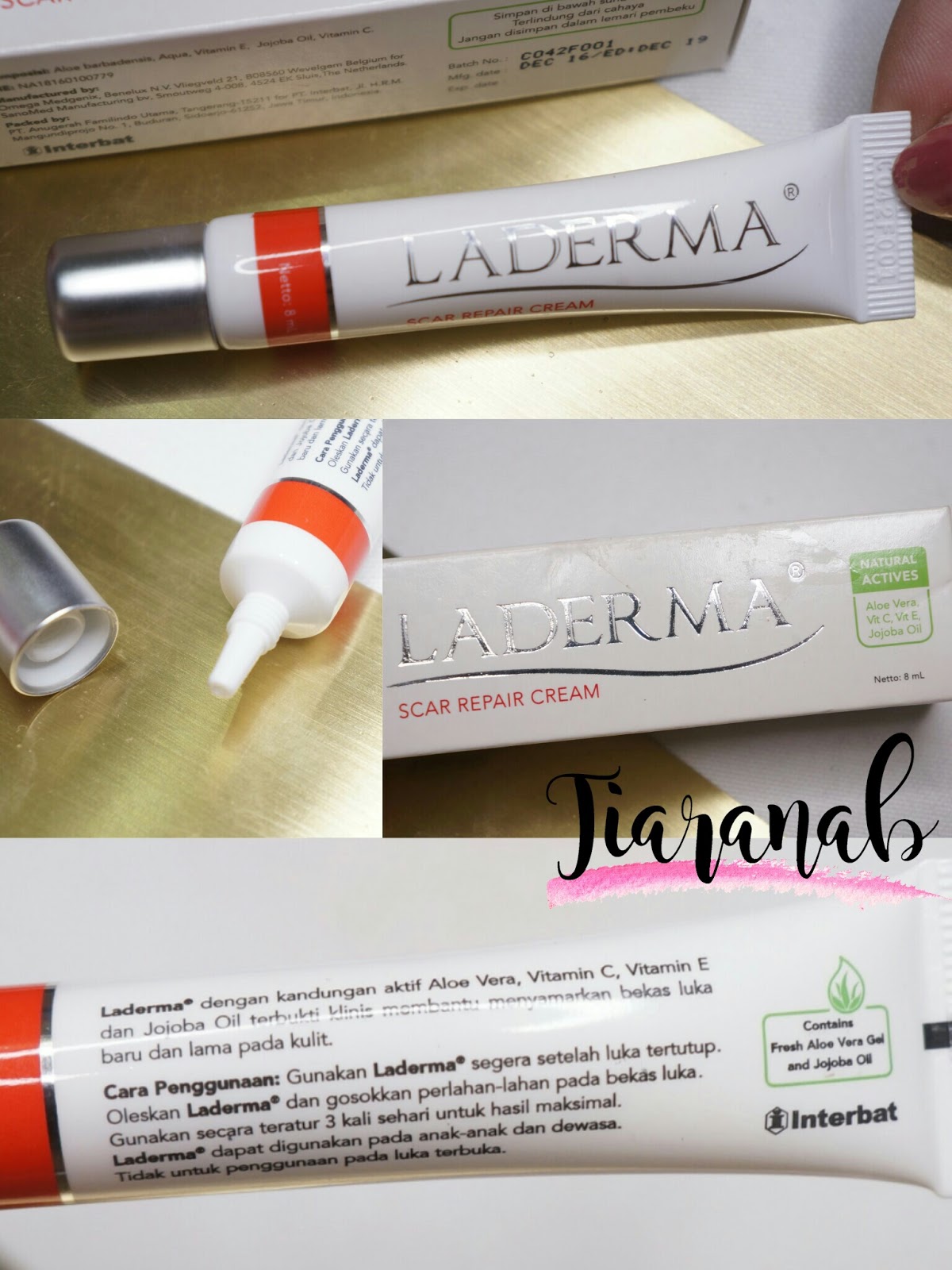 [Review] Laderma untuk Kulit Cantik | Tiaranab