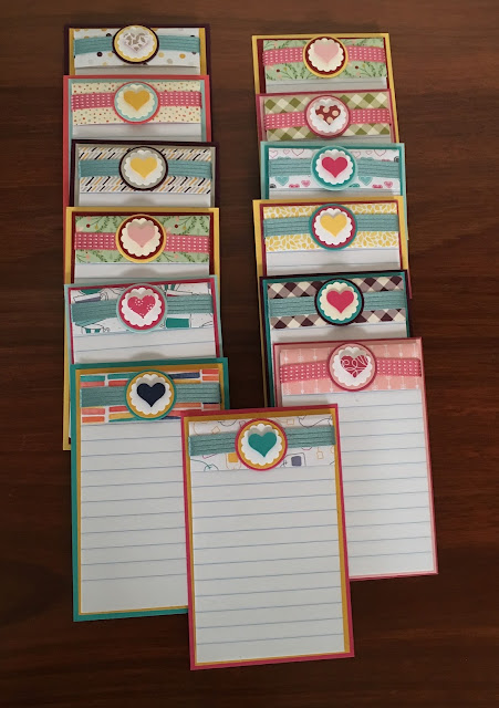Fridge Magnet Notepads - Handmade by Fiona