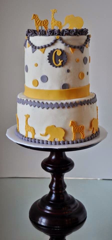 Yumtastics: Elephant, Zebra & Giraffe Cake