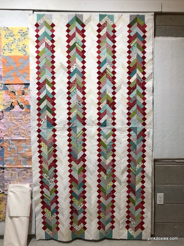 Julie Stocker Quilts at Pink Doxies: Two Not-So-Teeny Texas Braids