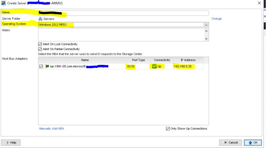 How to add server to DELL Compellent storage - TECH Stuff