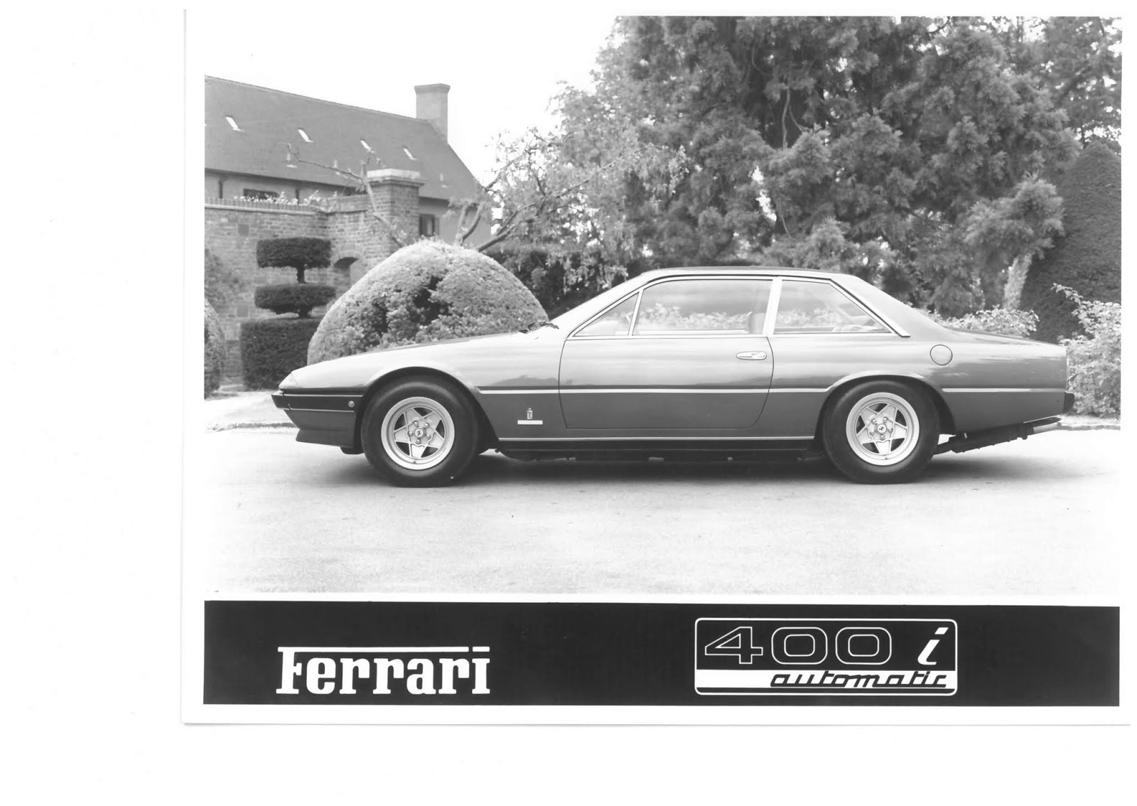 Ferrari 400: British Ferrari 400 & 400i press pictures