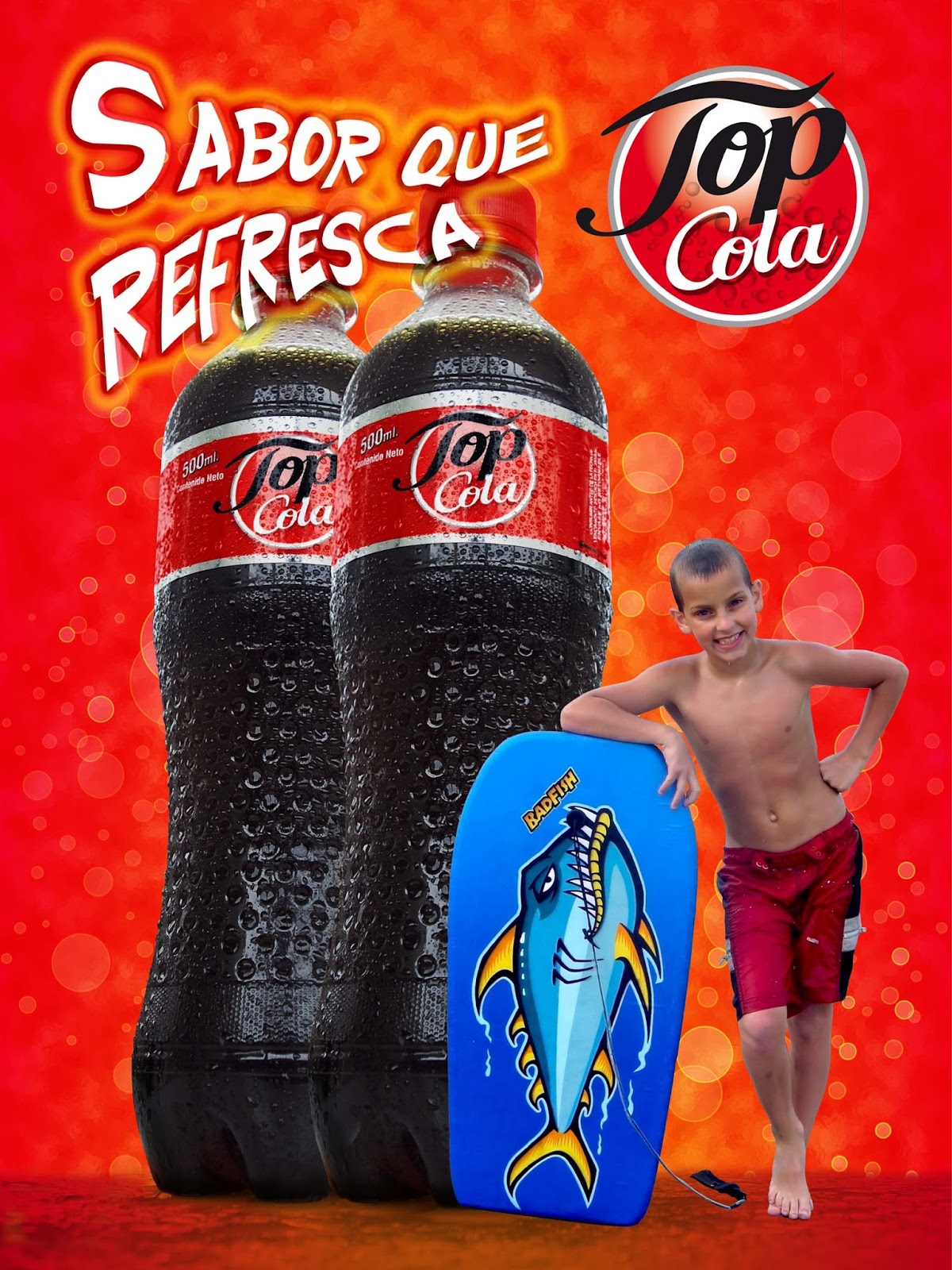 Afiche Top Cola ~ Stylgrafperu