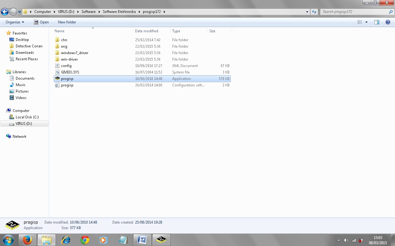 Cara Download Program ke Mikrokontroler Menggunakan Progisp - Ajifahreza